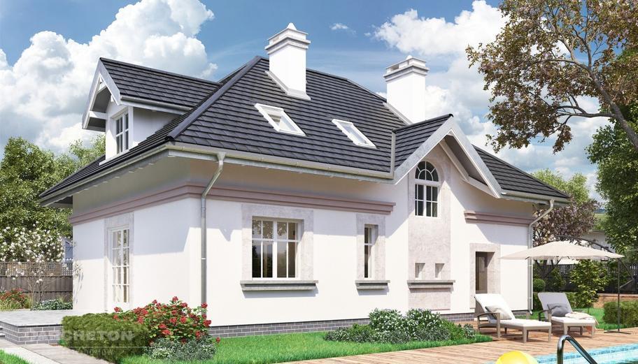 projekt domu AN871 Nowy Dworek-2 (871) - Murator projekty