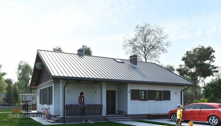 projekt domu AN924 Modrzyk Eko (924) - Murator projekty