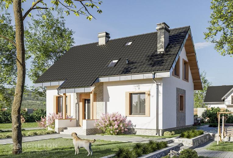 projekt domu AN1215 Kuklik (1215) - Murator projekty