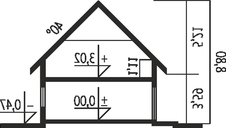 projekt domu AG134 E3 G1 ECONOMIC (wersja A) - Murator projekty