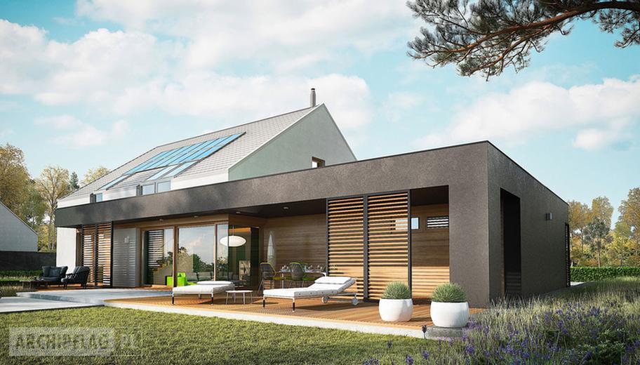 projekt domu AG144 EX 18 G2 ENERGO PLUS - Murator projekty