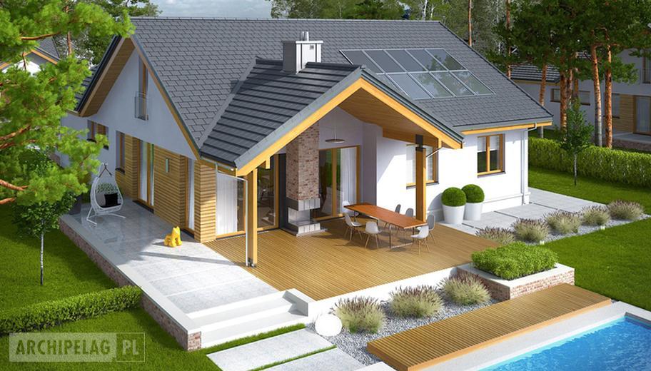 projekt domu AG188 Simon G2 ENERGO PLUS - Murator projekty