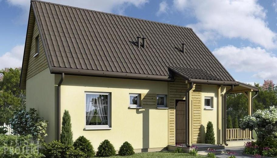 projekt domu D58 Projekt domu D58 Ewelina - Murator projekty
