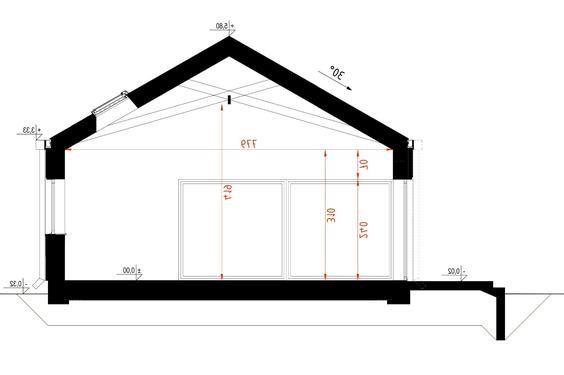 projekt domu D297 Projekt domu D297 - Murator projekty