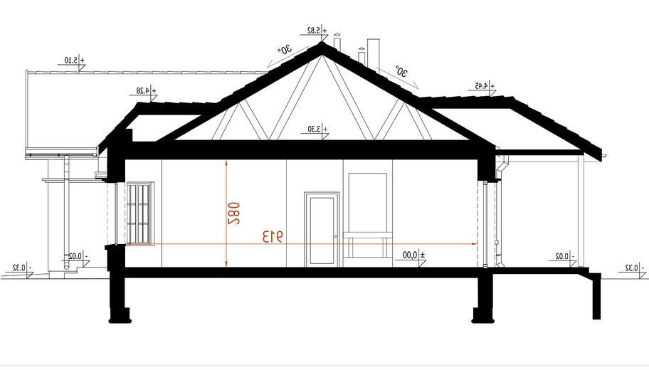projekt domu D68 Projekt domu D68 Adelia - Murator projekty
