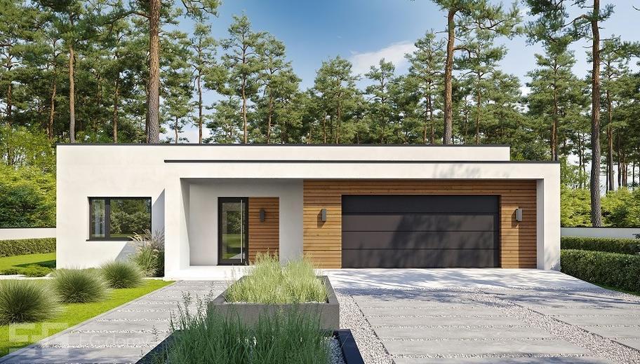 projekt domu EGD069 Eksponowany D69 - Murator projekty