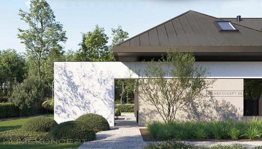 projekt domu HK96 HomeKONCEPT-96 - Murator projekty