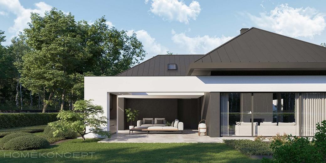 projekt domu HK96 HomeKONCEPT-96 - Murator projekty