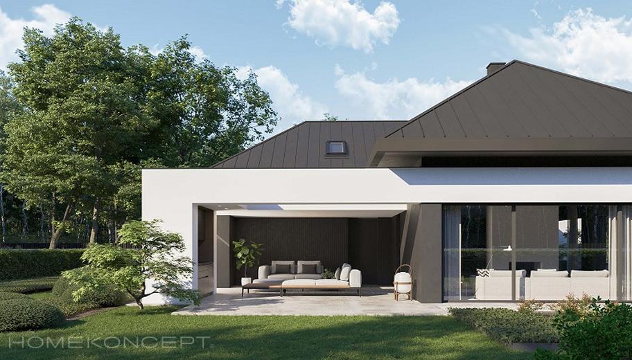 projekt domu HK96 HomeKONCEPT-96 - Murator projekty
