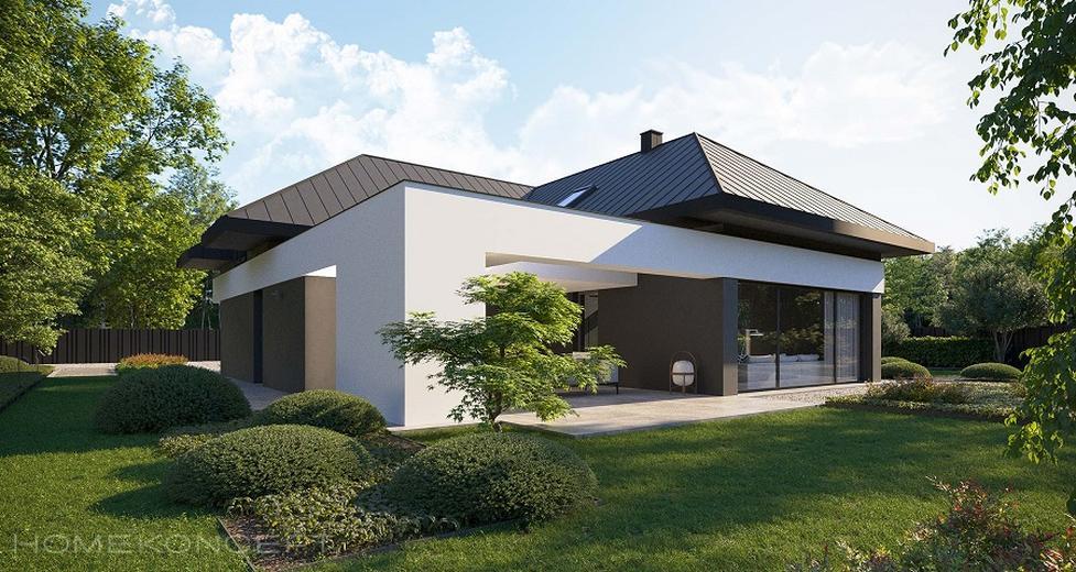 projekt domu HK96 HomeKONCEPT-96 - Murator projekty