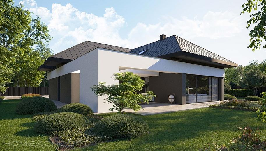 projekt domu HK96 HomeKONCEPT-96 - Murator projekty
