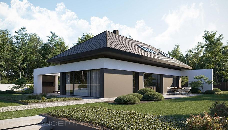 projekt domu HK96 HomeKONCEPT-96 - Murator projekty