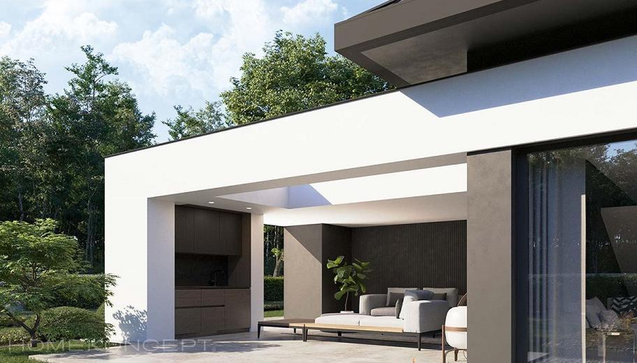 projekt domu HK96 HomeKONCEPT-96 - Murator projekty