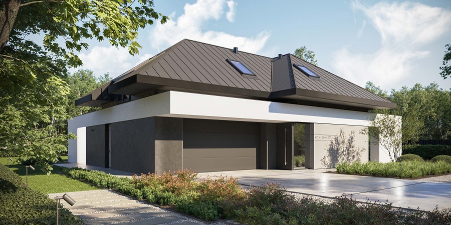 projekt domu HK96 HomeKONCEPT-96 - Murator projekty