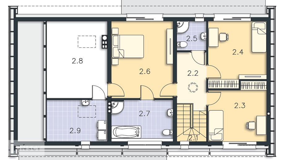 projekt domu DCP313A Temerin II - Murator projekty