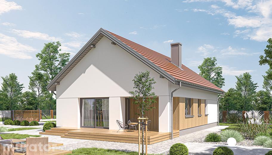 projekt domu M256a Polecany - wariant I - Murator projekty