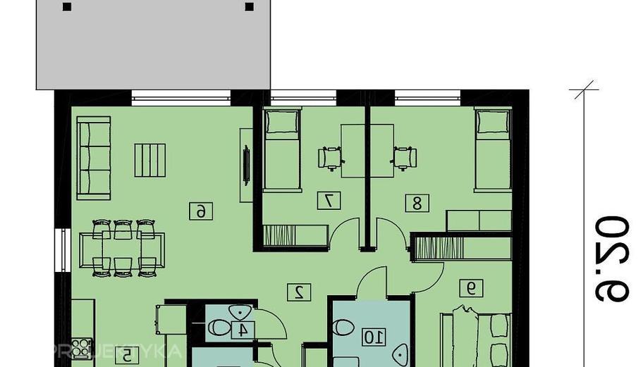 projekt domu Ka137 Projekt domu Ka137 - Murator projekty