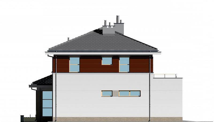 projekt domu E-166a Projekt domu E-166a - Murator projekty