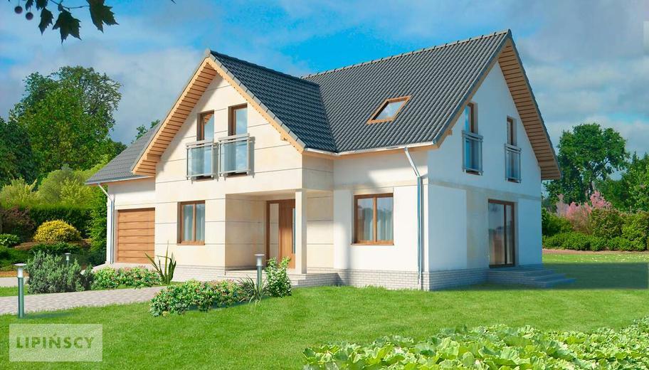 projekt domu LMP163A Halifax II - Murator projekty