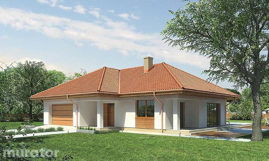 projekt domu M146a Błękitna rapsodia - wariant I - Murator projekty