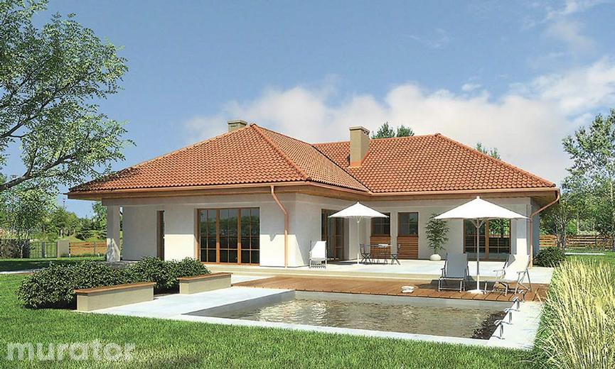 projekt domu M146a Błękitna rapsodia - wariant I - Murator projekty