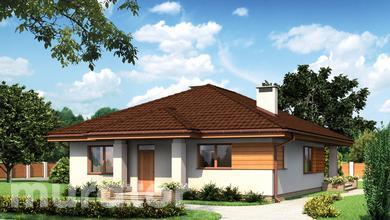 projekt domu M93b Jesienna zaduma - wariant II - Murator projekty