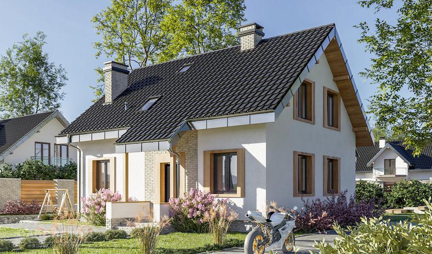 projekt domu AN1215 Kuklik (1215) - Murator projekty