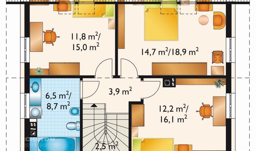 projekt domu AN1215 Kuklik (1215) - Murator projekty