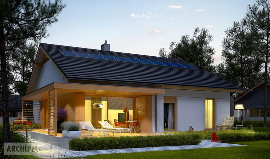 projekt domu AG155 Iwo II G2 ENERGO PLUS - Murator projekty
