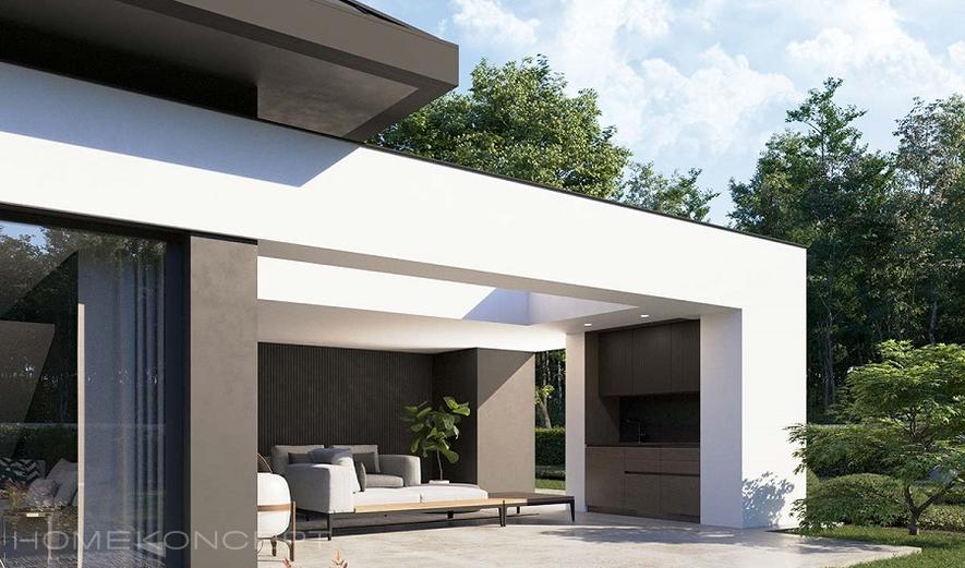 projekt domu HK96 HomeKONCEPT-96 - Murator projekty