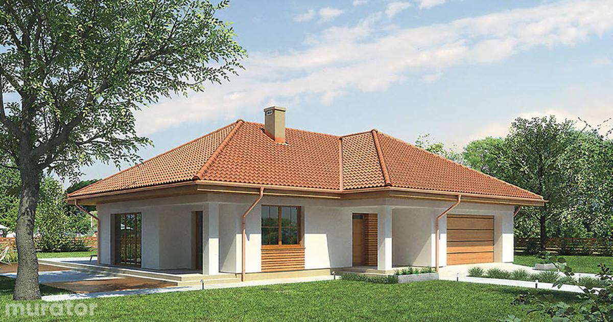 projekt domu M146a Błękitna rapsodia - wariant I - Murator projekty