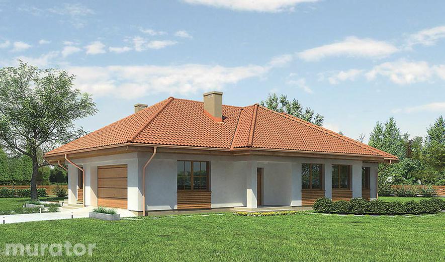 projekt domu M146a Błękitna rapsodia - wariant I - Murator projekty