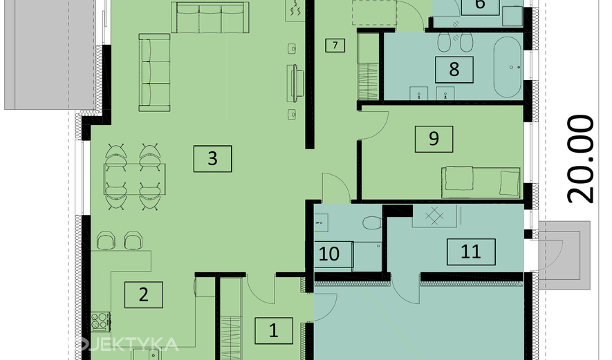 projekt domu Ka23 Projekt domu Ka23 - Murator projekty