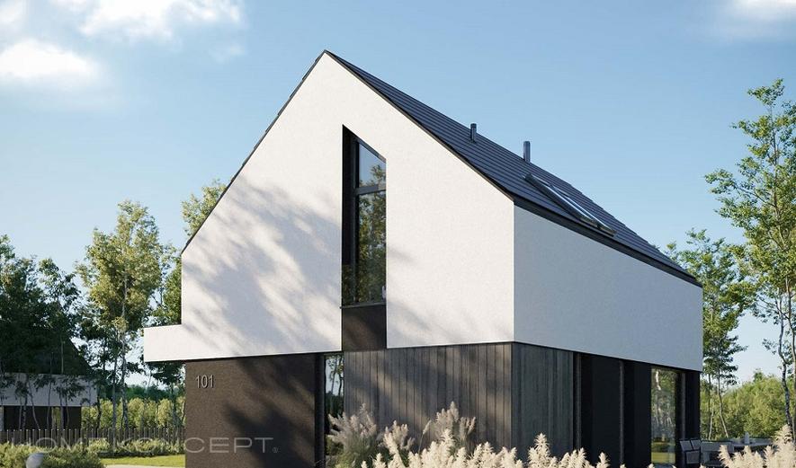 projekt domu HK101 HomeKONCEPT-101 - Murator projekty