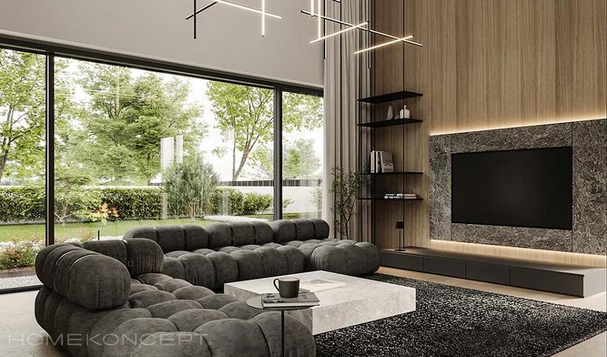 projekt domu HK96 HomeKONCEPT-96 - Murator projekty